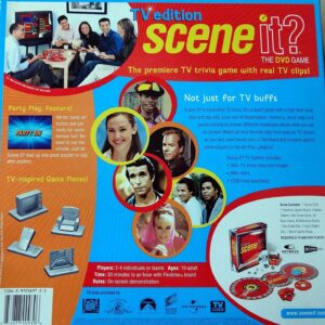 Scene It? TV Edition DVD Game ~ 2004