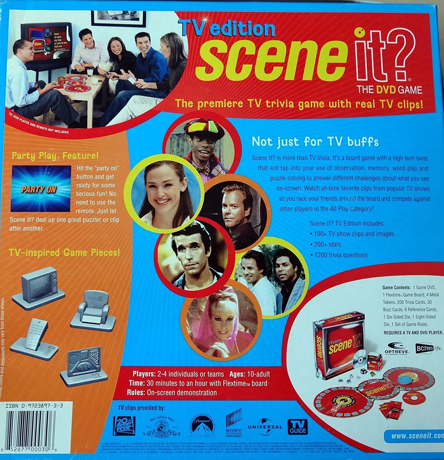 Scene It? TV Edition DVD Game ~ 2004