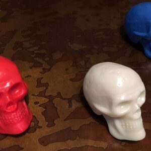 Skull Shaped Single Rhythm Egg Shaker