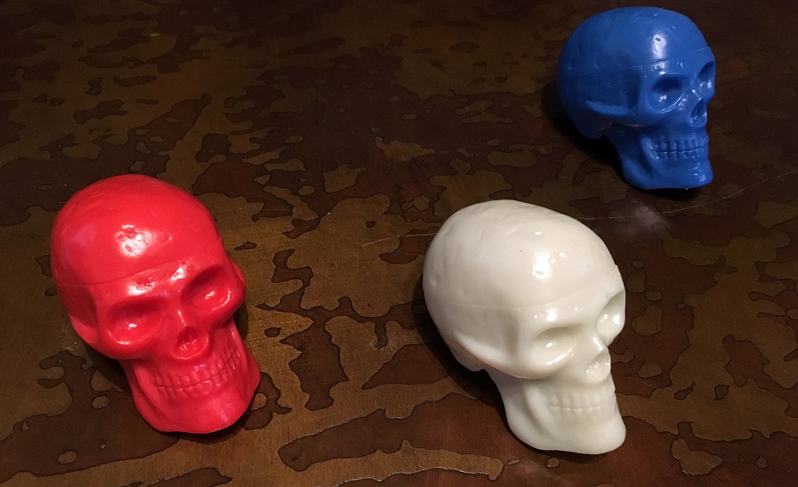 Skull Shaped Single Rhythm Egg Shaker