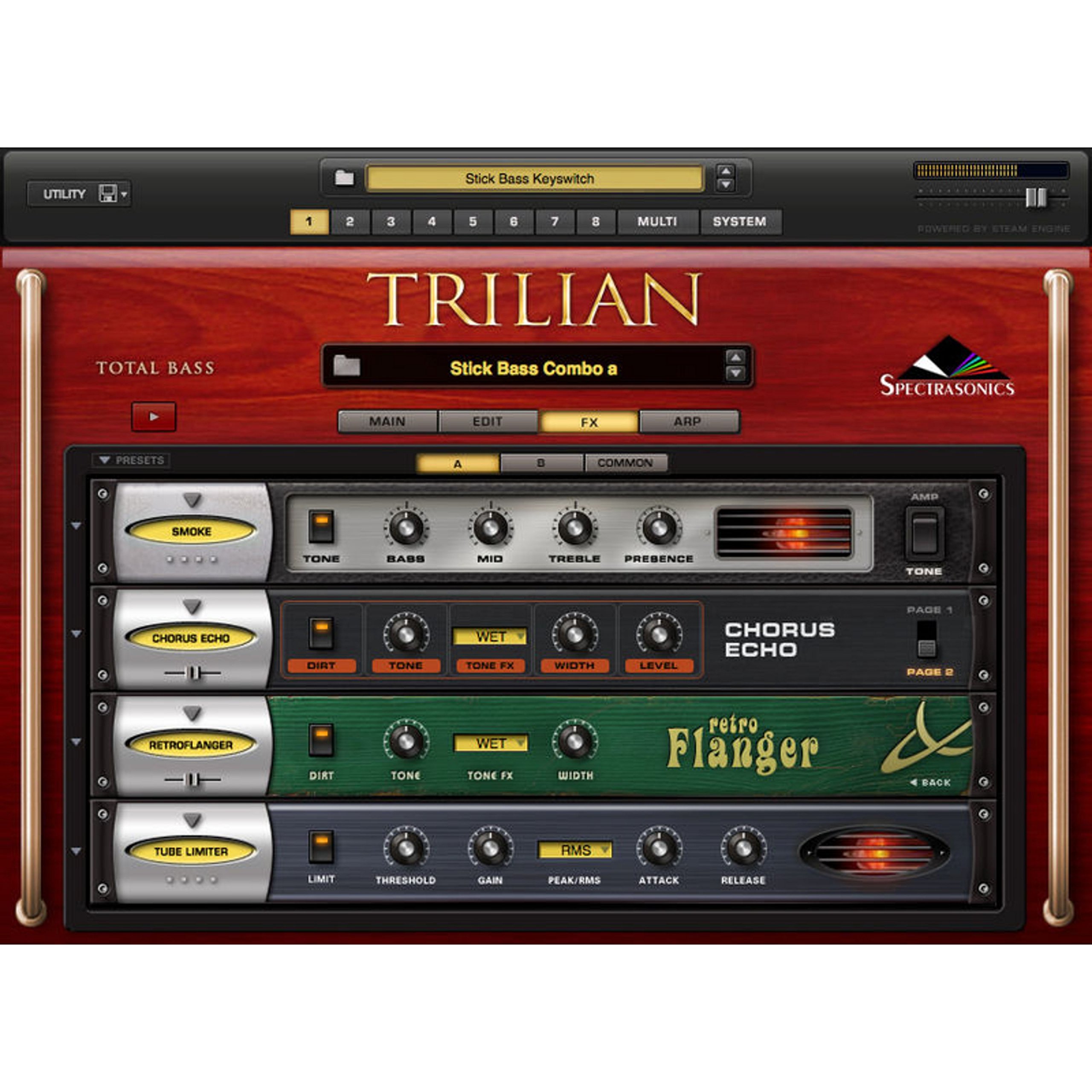 Spectrasonics Trilian Bass Module Software