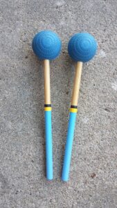 steel drum pan mallets - 6bass