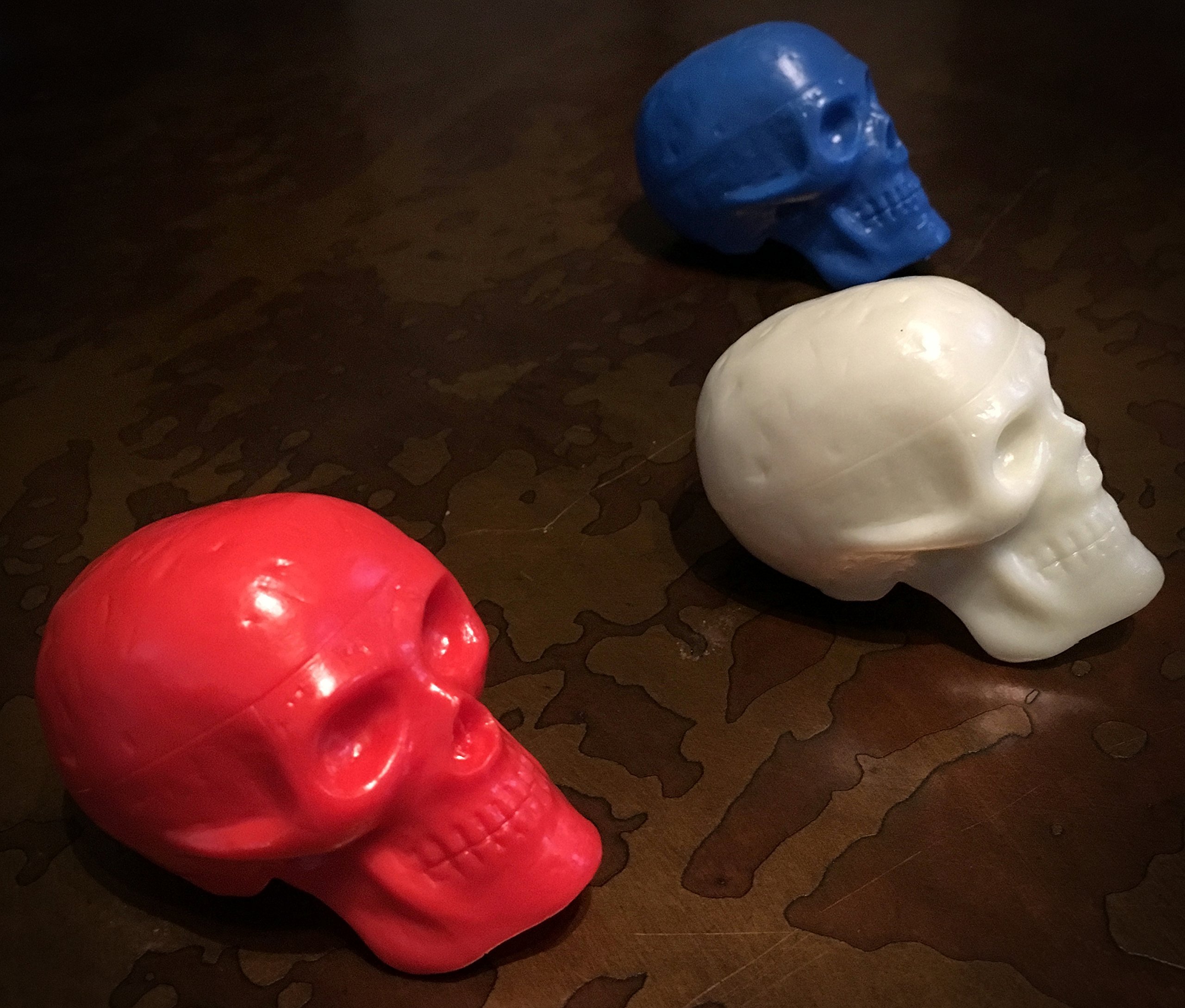 Skull Shaped Single Rhythm Egg Shaker