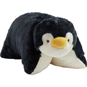 pillow pets originals stuffed animal plush toy 18", playful penguin, large