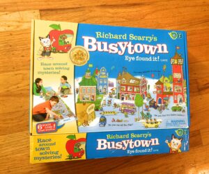 wonder forge richard scarry's busytown, eye found it toddler toy and game (5 players) for boys and girls age 3 and up - a fun preschool board game,multi-colored