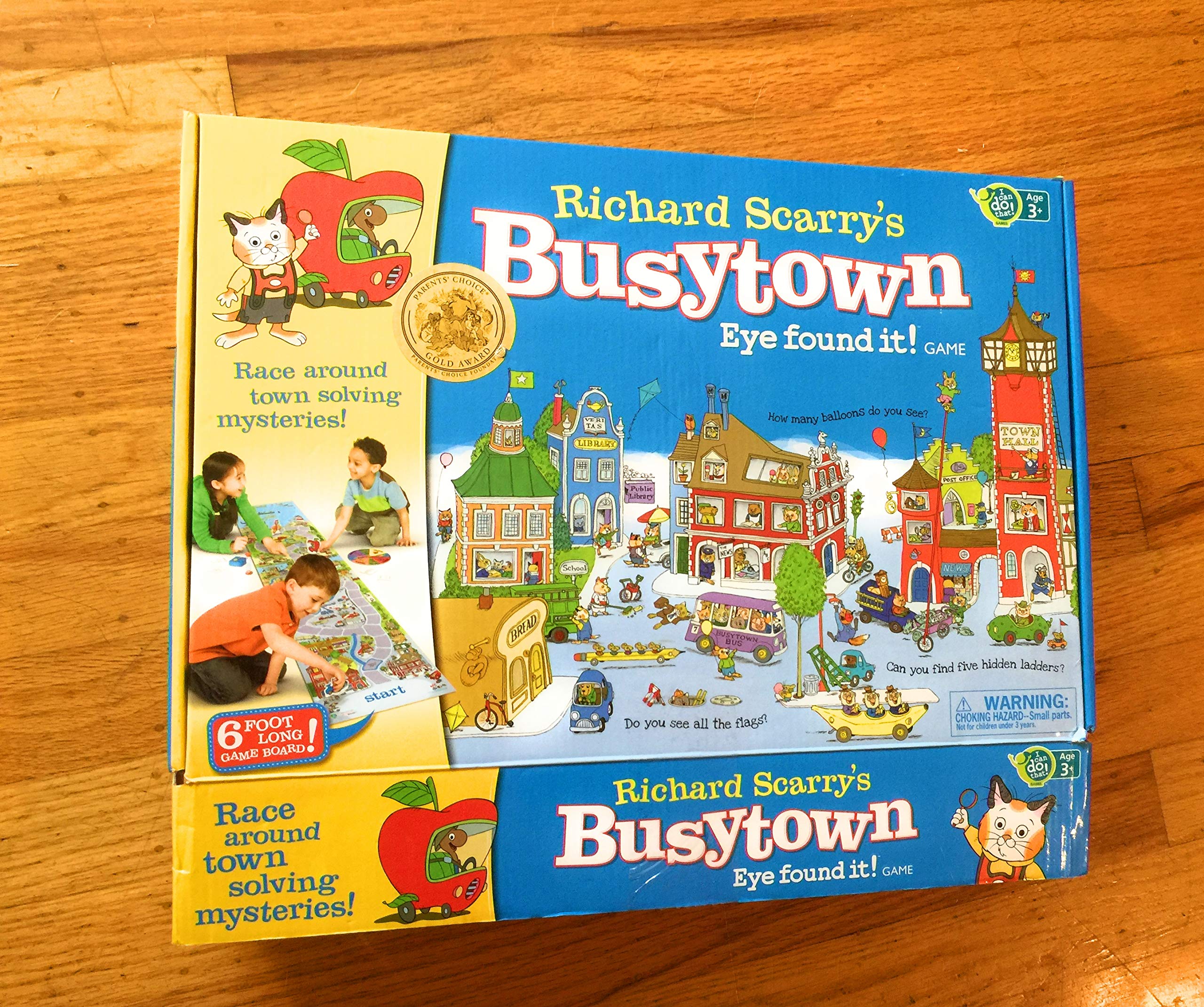 Wonder Forge Richard Scarry's Busytown, Eye Found It Toddler Toy and Game (5 players) for Boys and Girls Age 3 and Up - A Fun Preschool Board Game,Multi-colored