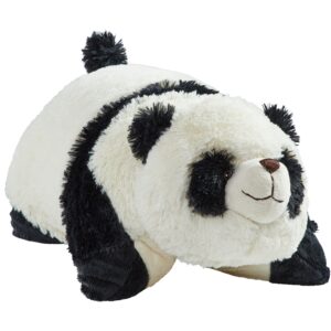 pillow pets originals comfy panda, 18" stuffed animal plush toy