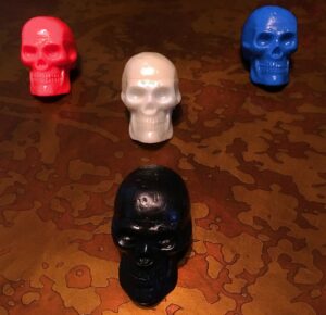 skull shaped single rhythm egg shaker