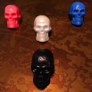 Skull Shaped Single Rhythm Egg Shaker