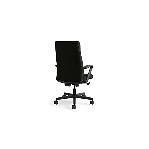 Hon Executive High-Back Chair, 27 by 38 by 47-1/2-Inch, Black Leather