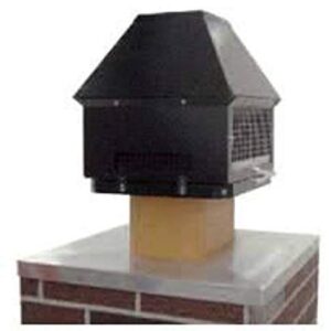 Tjernlund RT750H Fireplace Chimney Fan ,black