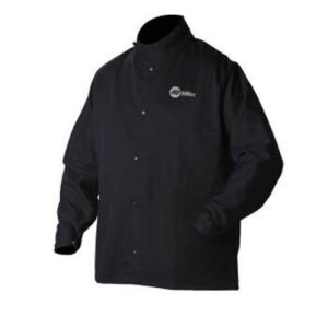 MILLER 244755 WELDING JACKET, 9oz. Flame-retardant cotton XXXL