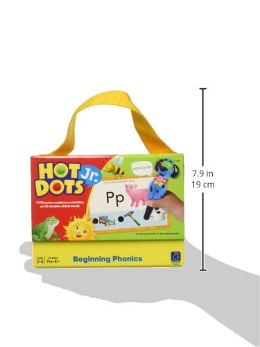 Educational Insights Hot Dots Jr. Beginning Phonics Card Set