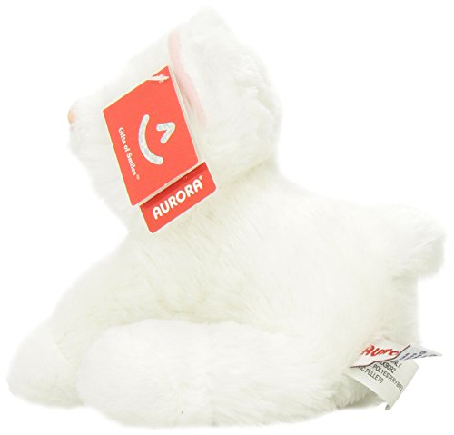 Aurora® Adorable Mini Flopsie™ Sugar Too™ Stuffed Animal - Playful Ease - Timeless Companions - White 8 Inches