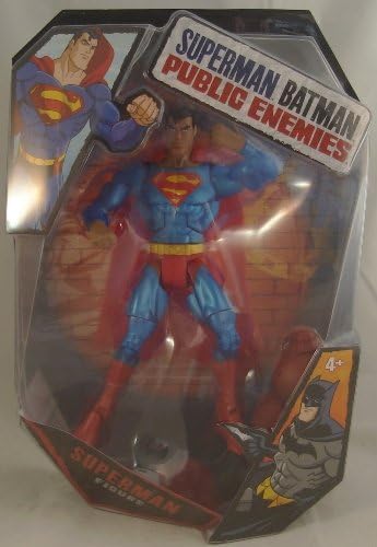 Superman Batman Public Enemies Superman Shiny Paint Variant 6 Inch Scale Action Figure