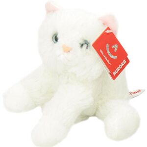 Aurora® Adorable Mini Flopsie™ Sugar Too™ Stuffed Animal - Playful Ease - Timeless Companions - White 8 Inches