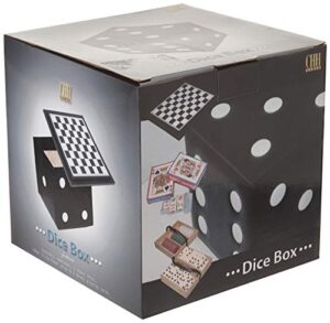 chh deluxe dice box multi-game cube