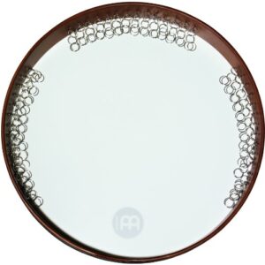 Meinl, 20 inches Frame Drum with Metal Rings, DAF-NOT Made in China-Coated Synthetic Head, Antique Brown Finish, 2-Year Warranty, 20" Diameter (FD20D-TF)