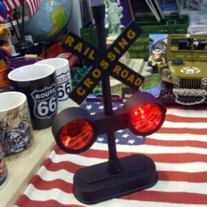 Hayes 15887 Railroad Train / Track Crossing Sign with Flashing Lights and Sounds