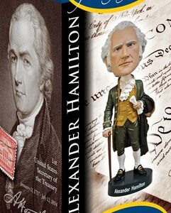 Royal Bobbles Alexander Hamilton Bobblehead, Premium Polyresin Lifelike Figure, Unique Serial Number, Exquisite Detail