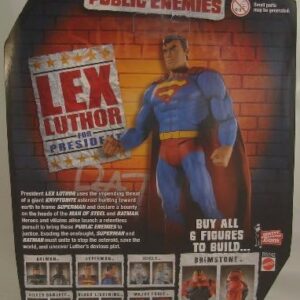 Superman Batman Public Enemies Superman Shiny Paint Variant 6 Inch Scale Action Figure