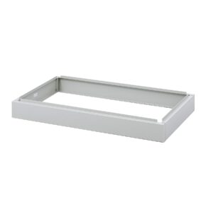 safco products 4970lg facil flat file closed base for 4969lg small file, sold separately, light gray