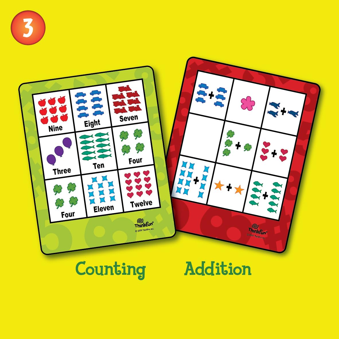 ThinkFun Zingo 1-2-3 Number Bingo Game | Perfect for Kids Aged 4 and Up | Award-Winning Toy of the Year Nominee | Fun Learning Experience