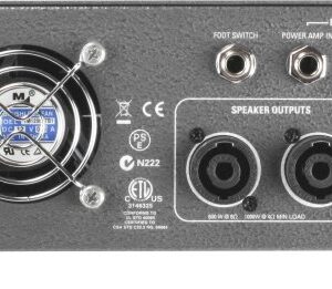 Ampeg Pro Series SVT7PRO 1000 Watt Tube/Solid State Hybrid Class D Bass Amplifier Head