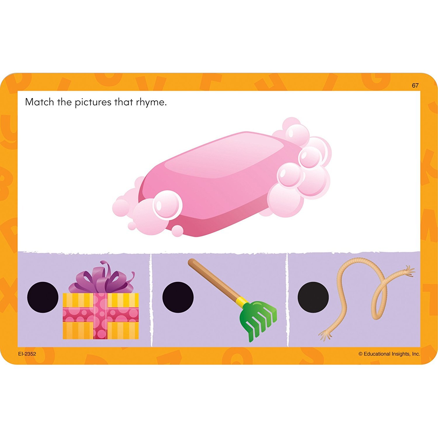 Educational Insights Hot Dots Jr. Beginning Phonics Card Set