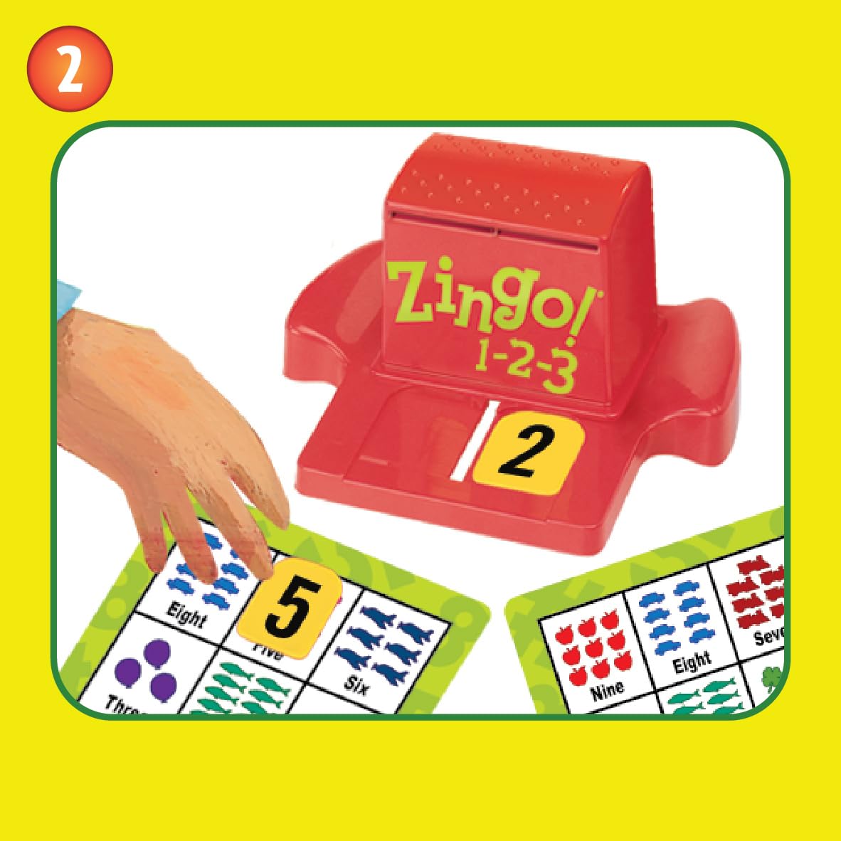 ThinkFun Zingo 1-2-3 Number Bingo Game | Perfect for Kids Aged 4 and Up | Award-Winning Toy of the Year Nominee | Fun Learning Experience