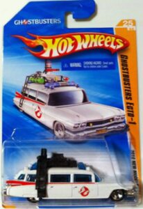 hot wheels 2010 new models ghostbusters ecto-1 1959 cadillac wagon white