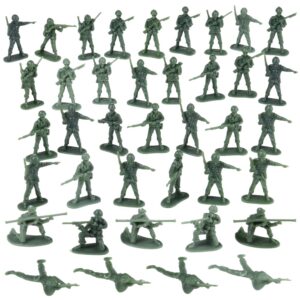 u. s. toy green army men toy soldiers set, classic military action figures for kids, imaginative play, party favors, and collectibles – 36 piece, toddler toys for 3 years & up