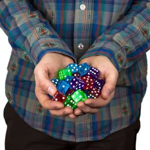 Brybelly 100 Count 19mm Dice (Green)