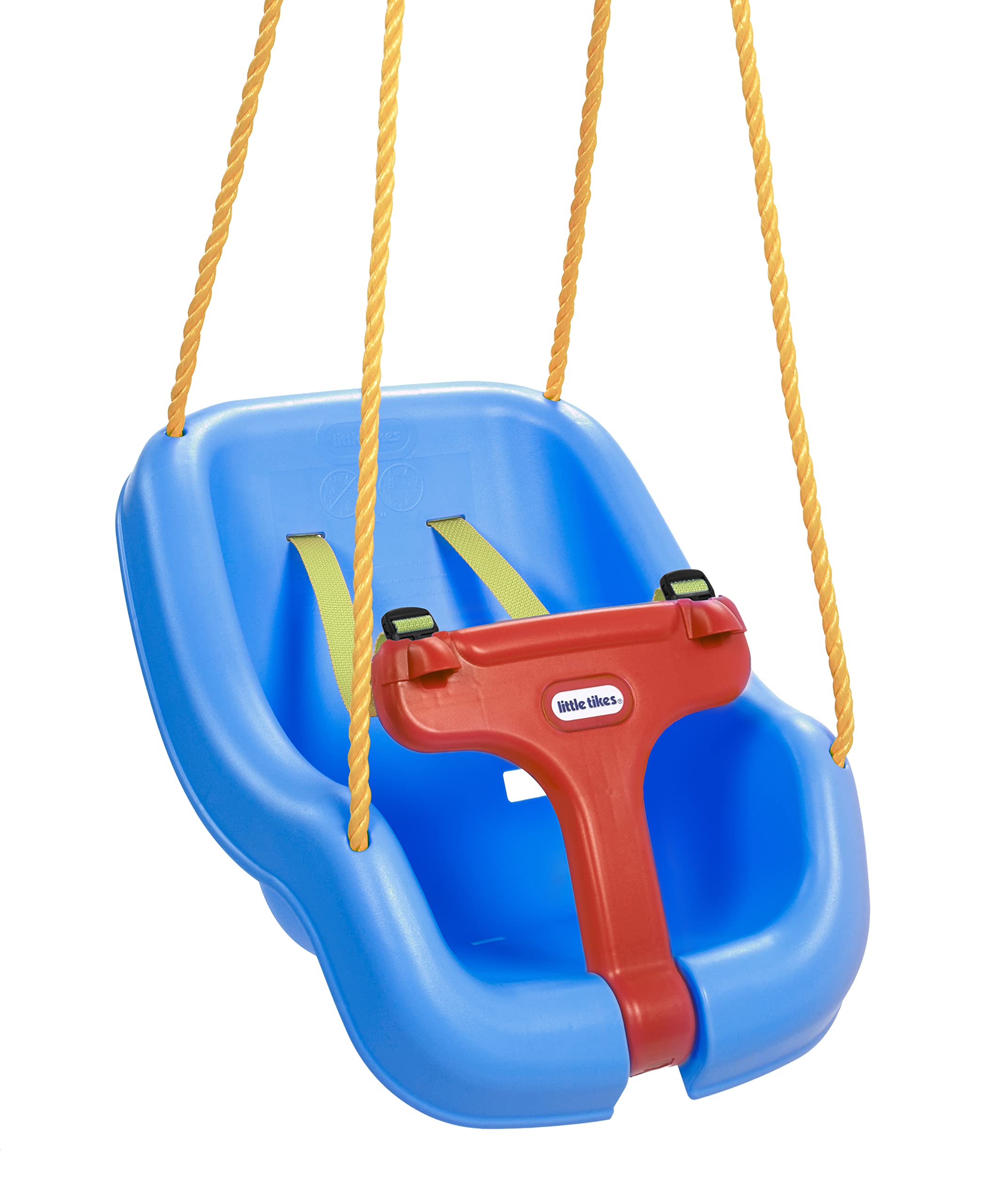 Little Tikes 2-in-1 Snug 'n Secure Swing Blue, 16.30 L x 16.00 W x 17.00 H Inches