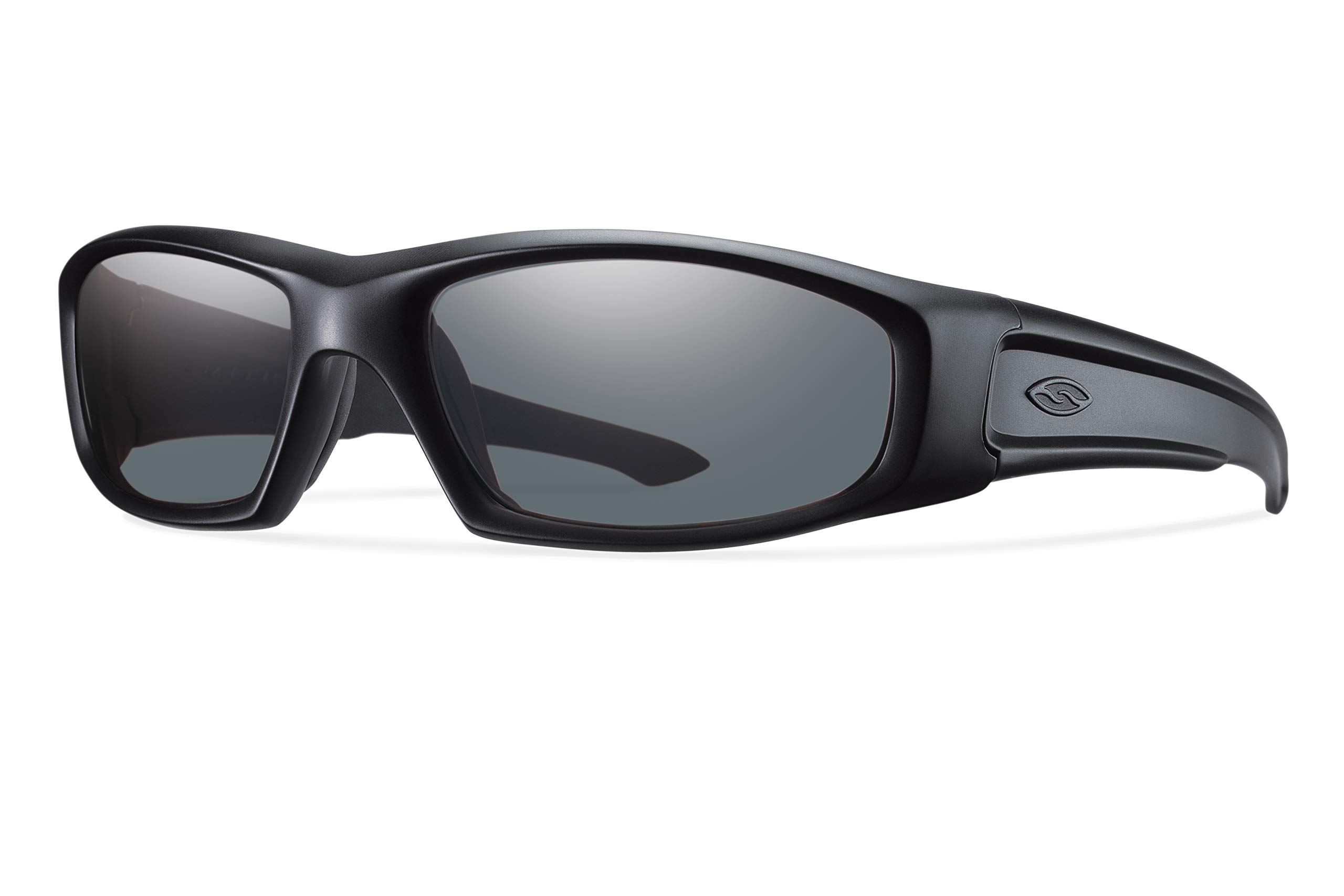 Smith Optics Hudson Tactical Sunglass with Black Frame (Gray Lens)