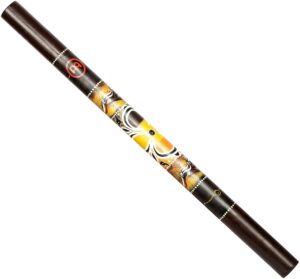 meinl percussion srs1r-l 39-inch large synthetic rainstick, dot painted design