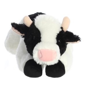 aurora® adorable flopsie™ may bell™ stuffed animal - playful ease - timeless companions - white 12 inches