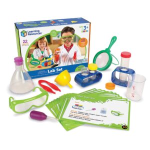 learning resources primary science lab activity set - science kits for kids ages 3+ stem toys for toddlers, science classroom decor,science experiments