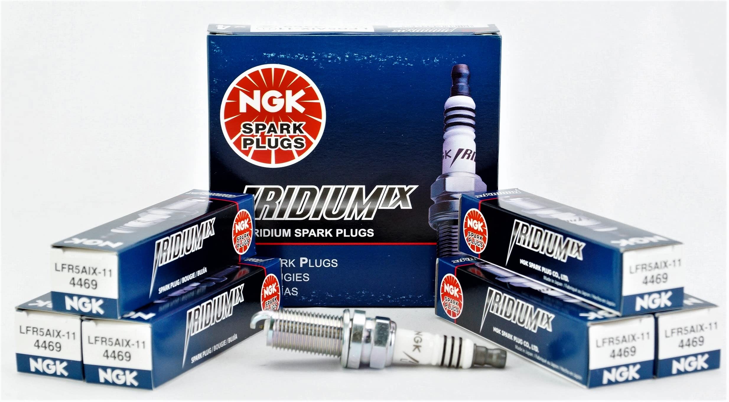 6 New NGK Iridium IX Spark Plugs LFR5AIX-11 # 4469