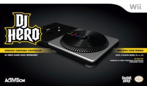 activision dj hero stand-alone turntable - nintendo wii