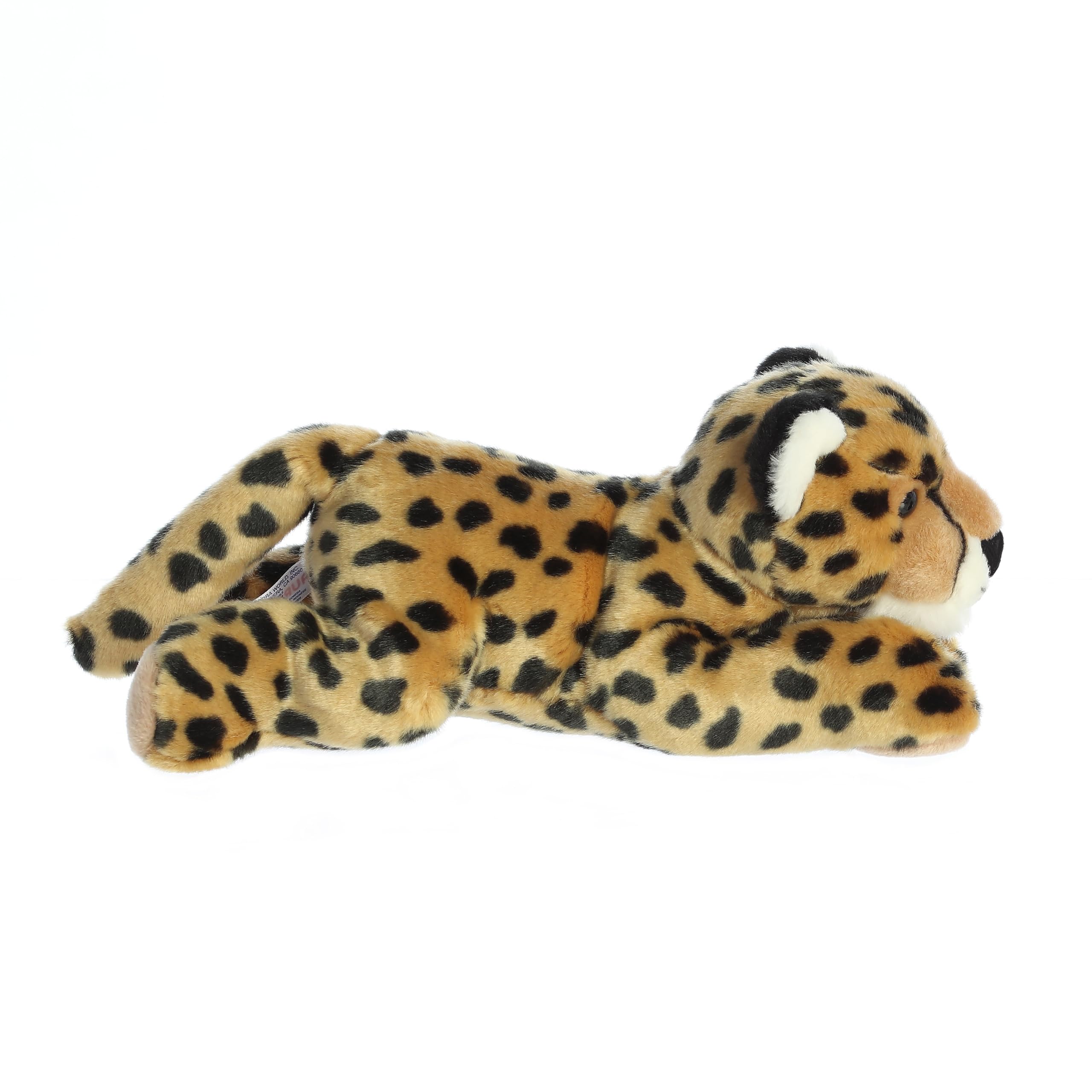 Aurora® Adorable Flopsie™ Cheetah Stuffed Animal - Playful Ease - Timeless Companions - Brown 12 Inches