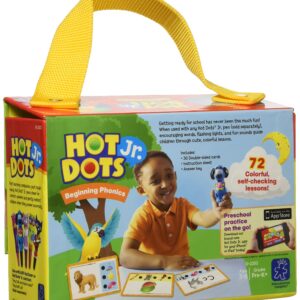 Educational Insights Hot Dots Jr. Beginning Phonics Card Set