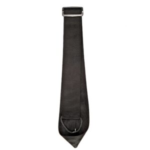 D'Addario Accessories Classical Guitar Strap - Guitar Accessories - Acoustic Guitar Strap - Nylon - Black, Standard (50CL000)