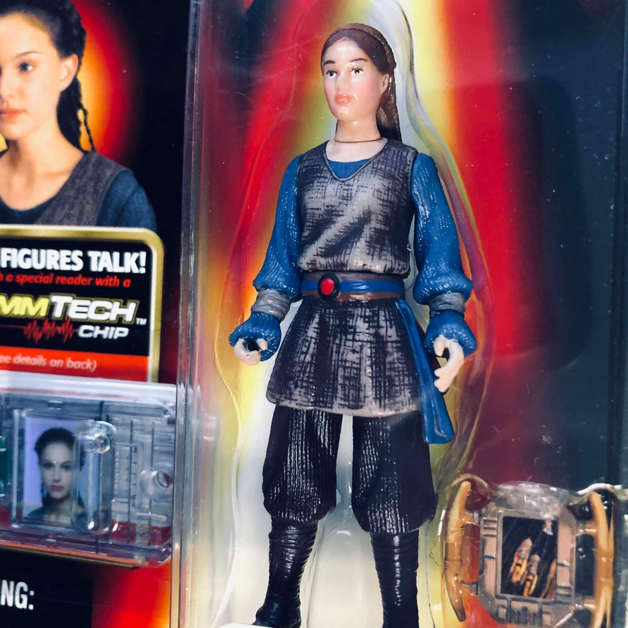 STAR WARS, Episode I: The Phantom Menace, Padme Naberrie Action Figure, 3.75 Inches