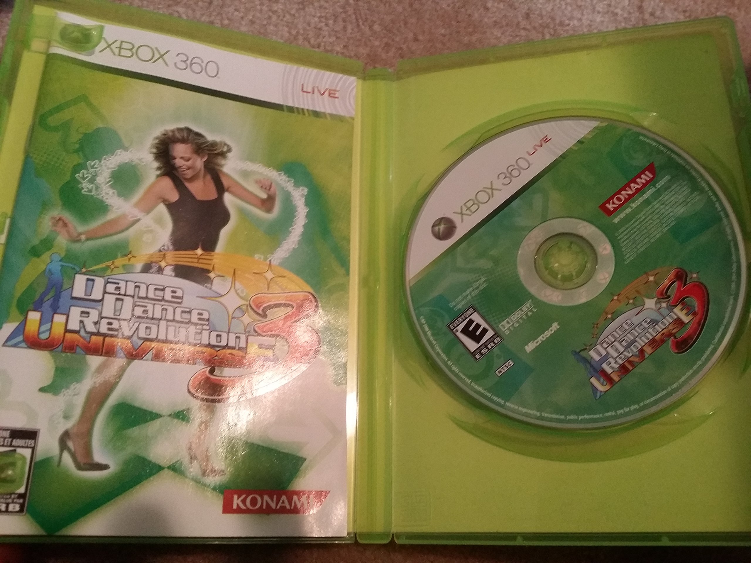 DDR Universe 3 *GAME ONLY* Compatible with Microsoft XBOX 360 Game