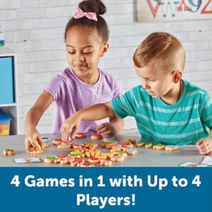 Learning Resources Goodie Games ABC Cookies - 4 Games in 1, Ages 3+ Toddler Learning Toys, ABC Games for Toddlers, Preschool Games, Alphabet Learning Games, Math for Preschoolers