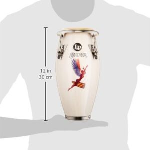 Latin Percussion Santana Mini Conga, White