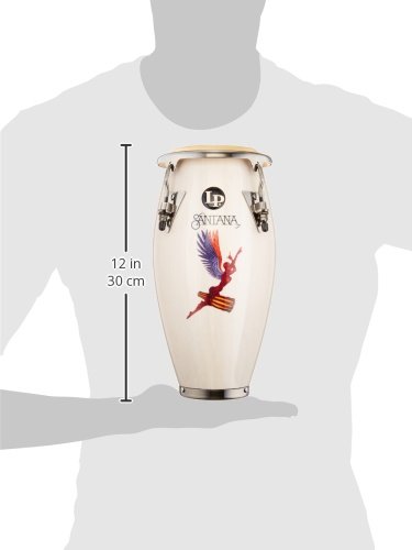 Latin Percussion Santana Mini Conga, White