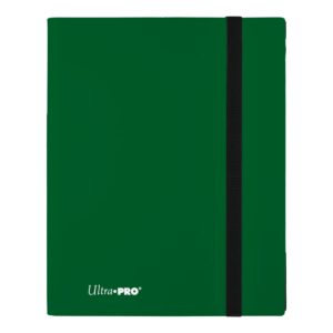 ultra pro e-15147 eclipse 9-pocket pro-binder-forest green