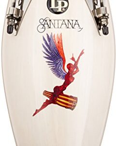 Latin Percussion Santana Mini Conga, White